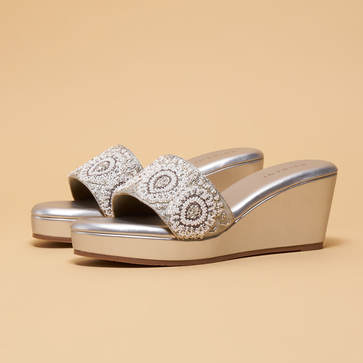 Embroidered Wedges